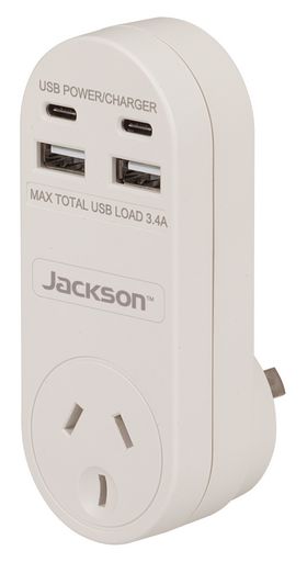 15W Usb-A & Usb-C In-Line Power Outlet | Cellink